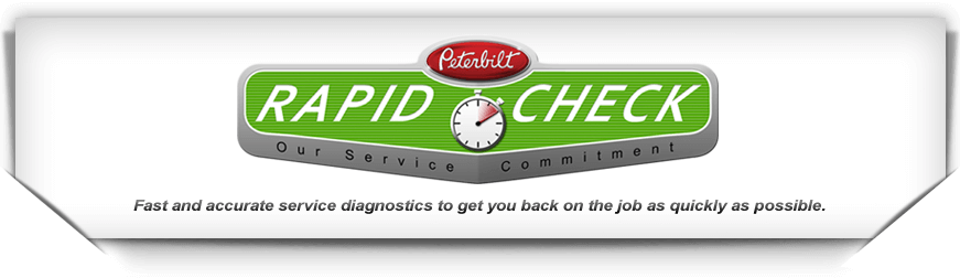 Rapid Check | Peterbilt Award Winning Dealership | GTG Peterbilt
